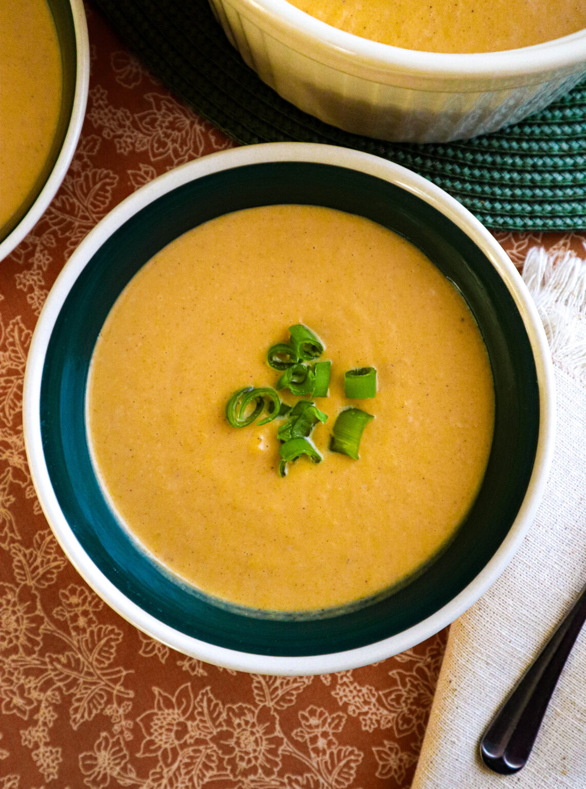 BUTTERNUT SQUASH SOUP - Show and Tell Dinner Recipes